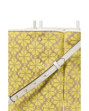 Kate Spade New York Spade Flower Jacquard Tote - Yellow Multi