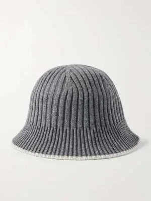 Arch4 Xander Ribbed Cashmere Bucket Hat