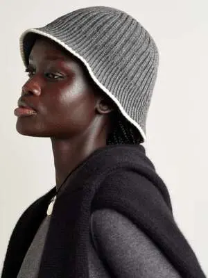 Arch4 Xander Ribbed Cashmere Bucket Hat