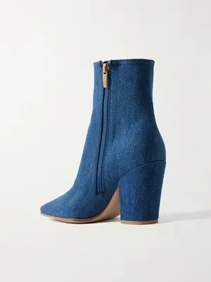 GIANVITO ROSSI Keinna 65 Denim Ankle Boots