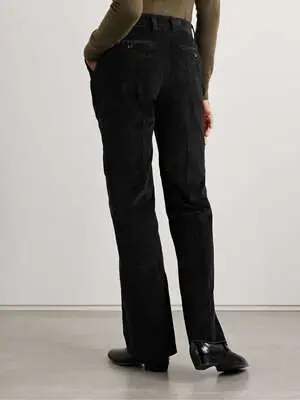 Bally Cotton-corduroy Flared Pants