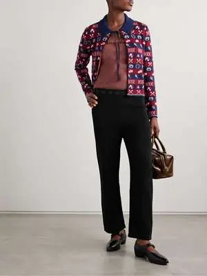 BODE Johnny Cotton Straight-leg Pants