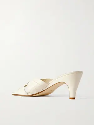 THE ROW Knotted Leather Mules
