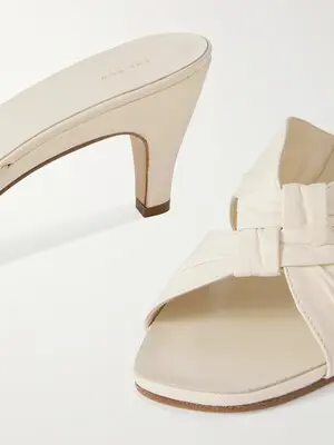 THE ROW Knotted Leather Mules