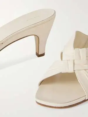 THE ROW Knotted Leather Mules
