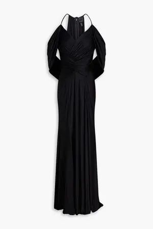 Huishan Zhang Bernice Draped Gown