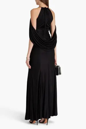 Huishan Zhang Bernice Draped Gown