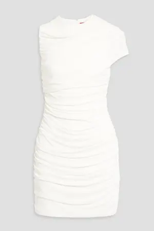 Halston Sarina Ruched Mini Dress