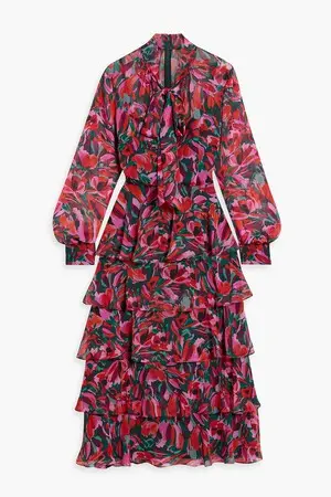 Mikael Aghal Tiered Day Dresses