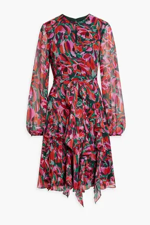Mikael Aghal Slit Day Dresses