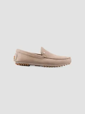 Stefano Ricci Suede Driving Shoes - Medium Beige