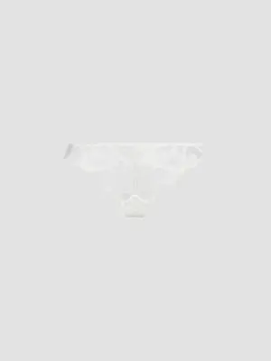 Kiki De Montparnasse Leche Moi Thong - Ivory