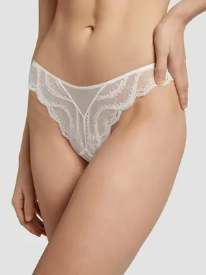 Kiki De Montparnasse Leche Moi Thong - Ivory