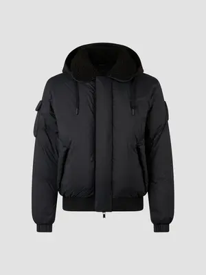 Moose Knuckles Bruce Bomber Jacket - Black