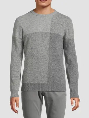 Robert Barakett Golden Wool Crewneck Sweater