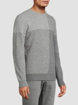 Robert Barakett Golden Wool Crewneck Sweater