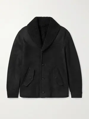 Gabriela Hearst Shawl-collar Shearling Jacket