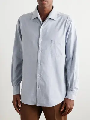 Loro Piana André Cotton-flannel Shirt