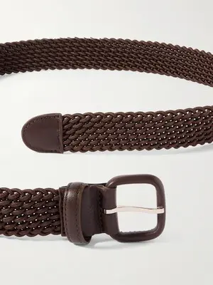Charvet 3cm Woven Cord Belt