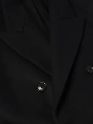 NILI LOTAN Double-breasted Wool-blend Coat