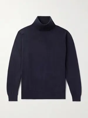 Men's Cashmere Roll Neck