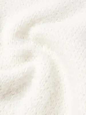 Loro Piana Corno Bianco Cashmere Rollneck Sweater