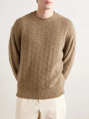 Loro Piana Folecchio Cashmere And Silk-blend Sweater