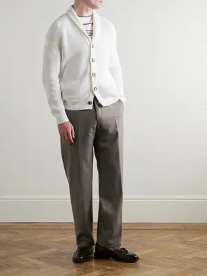Loro Piana Jacey Straight-leg Virgin Wool Trousers