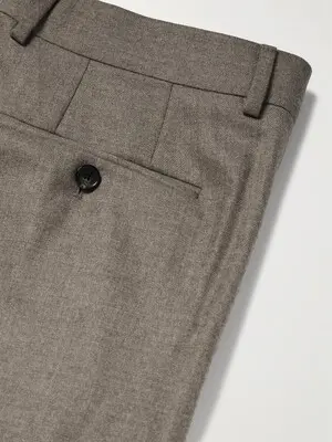 Loro Piana Jacey Straight-leg Virgin Wool Trousers