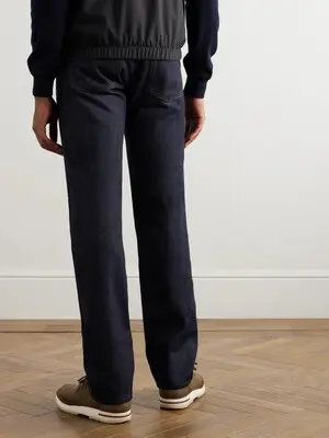 Loro Piana Kamen Straight-leg Cashdenim® Jeans