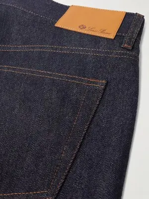 Loro Piana Kamen Straight-leg Cashdenim® Jeans
