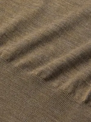 Loro Piana Wish® Virgin Wool Sweater - Brown