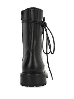ANN DEMEULEMEESTER Lace-up Leather Boots