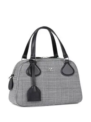 COURREGES Houndstooth Bowling Bag