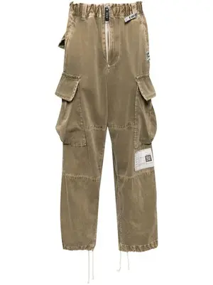 Mihara Yasuhiro Logo-patch Cargo Trousers