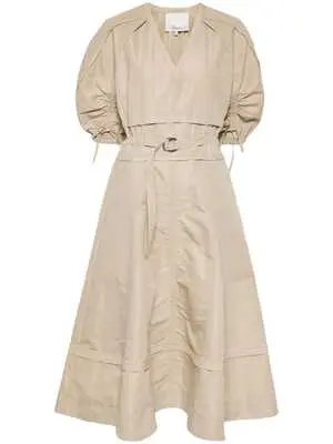 3.1 Phillip Lim Gathered Detailing Dress