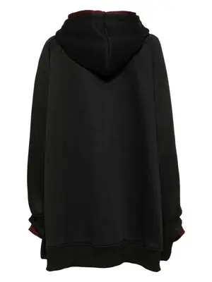 MELITTA BAUMEISTER Longline Zip-up Hoodie