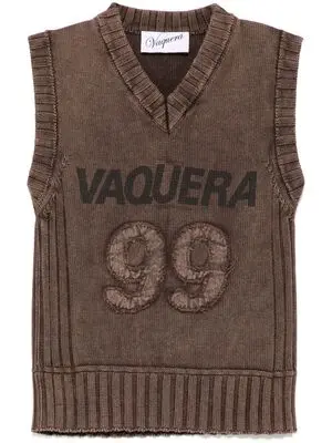 Vaquera Rib Knit Vest
