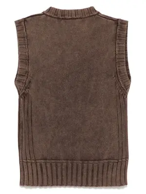 Vaquera Rib Knit Vest