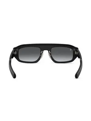 FERRARI Angular Frame Sunglasses - Black