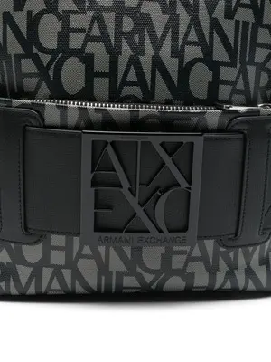 Armani Exchange Logo-print Backpack