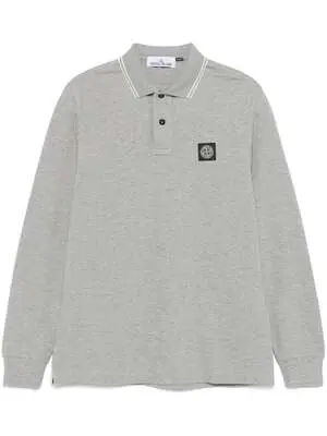 Stone Island Long-sleeve Polo Shirt