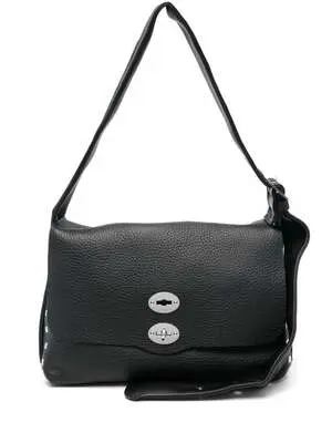 ZANELLATO Medium Postina Shoulder Bag - Black