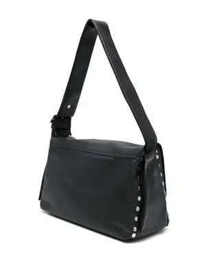 ZANELLATO Medium Postina Shoulder Bag - Black