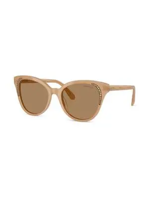 SWAROVSKI Crystal-embellished Oversized Sunglasses