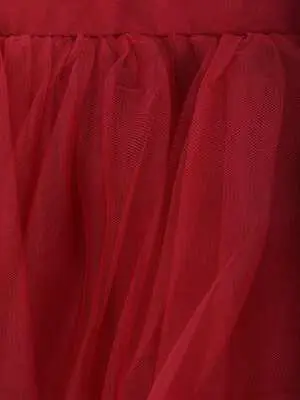 MOLLY GODDARD Floral-appliqué Skirt
