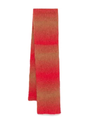ÉTUDES STUDIO Gradient-effect Scarf - Red