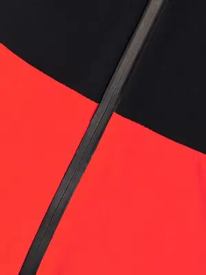 Aztech Mountain Top To Bottom Paneled Stretch Salopettes - Red