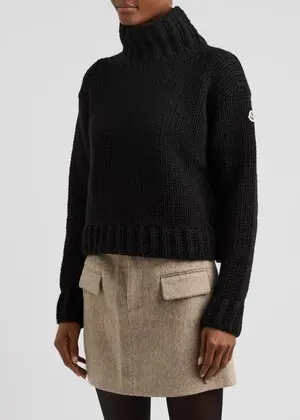 Moncler Logo Wool-blend Jumper