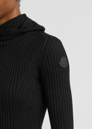 Moncler Ribbed Wool-blend Jumper